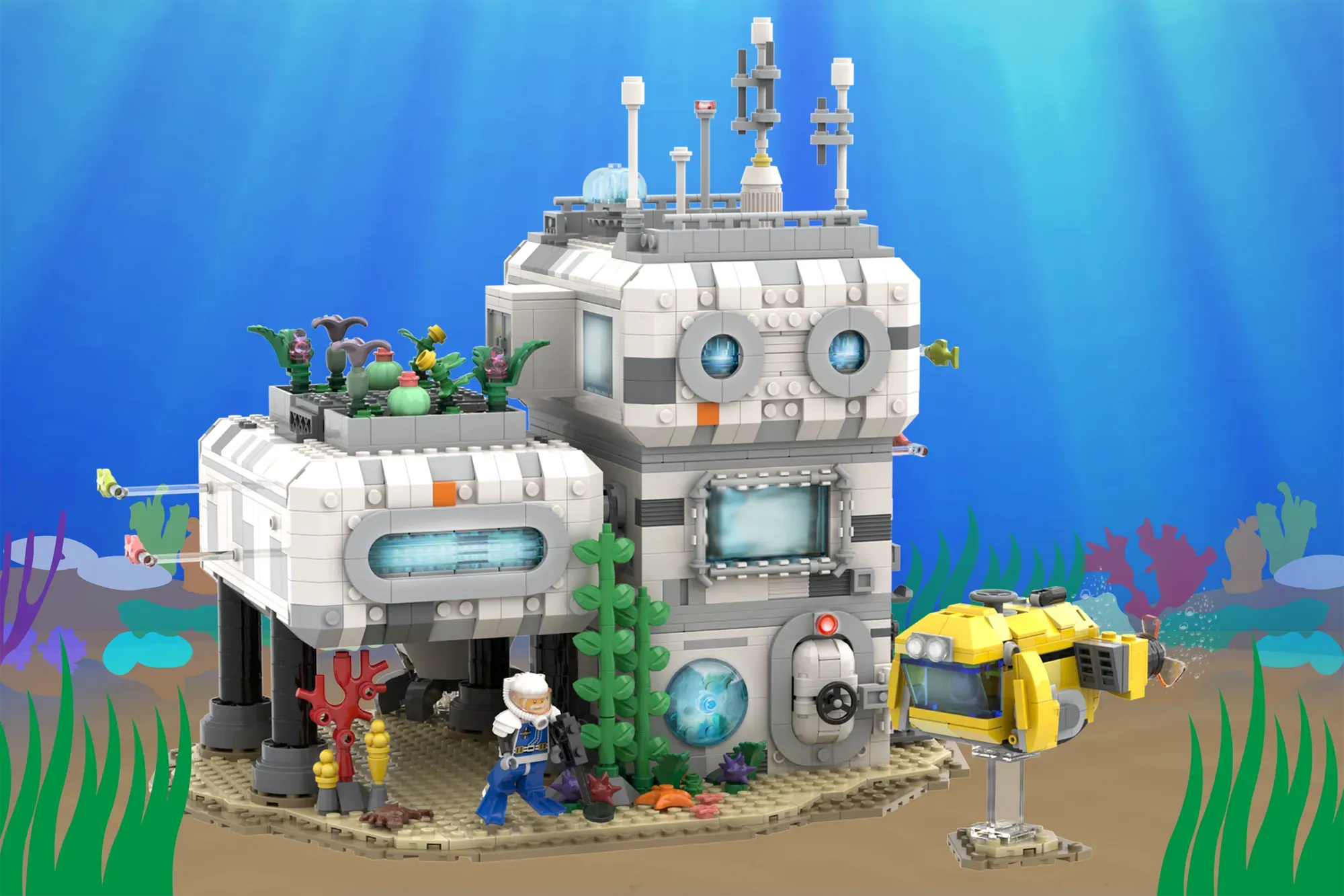 Underwater Research Base | LEGO® Ideas