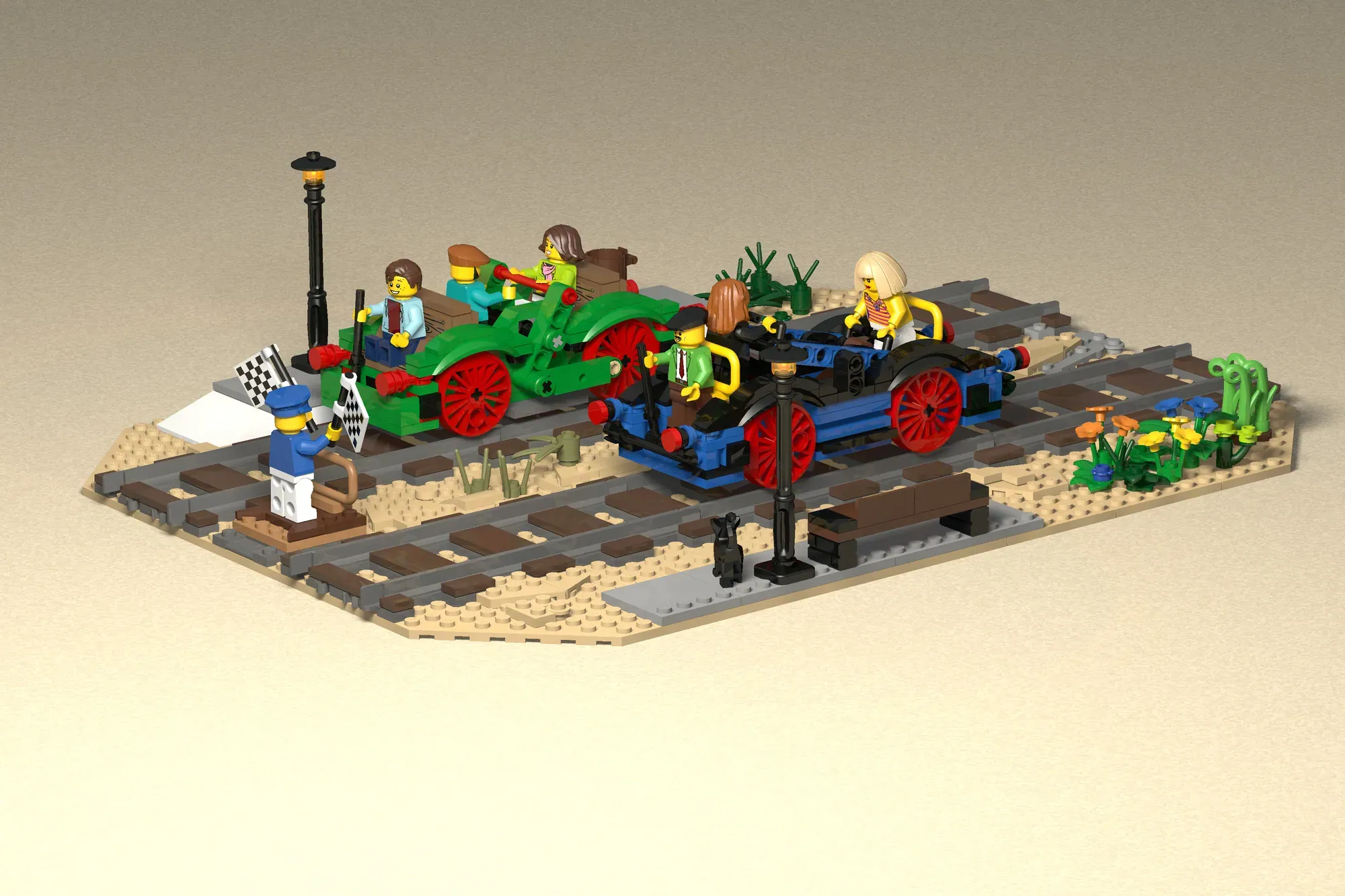 Handcar Race! | LEGO® Ideas