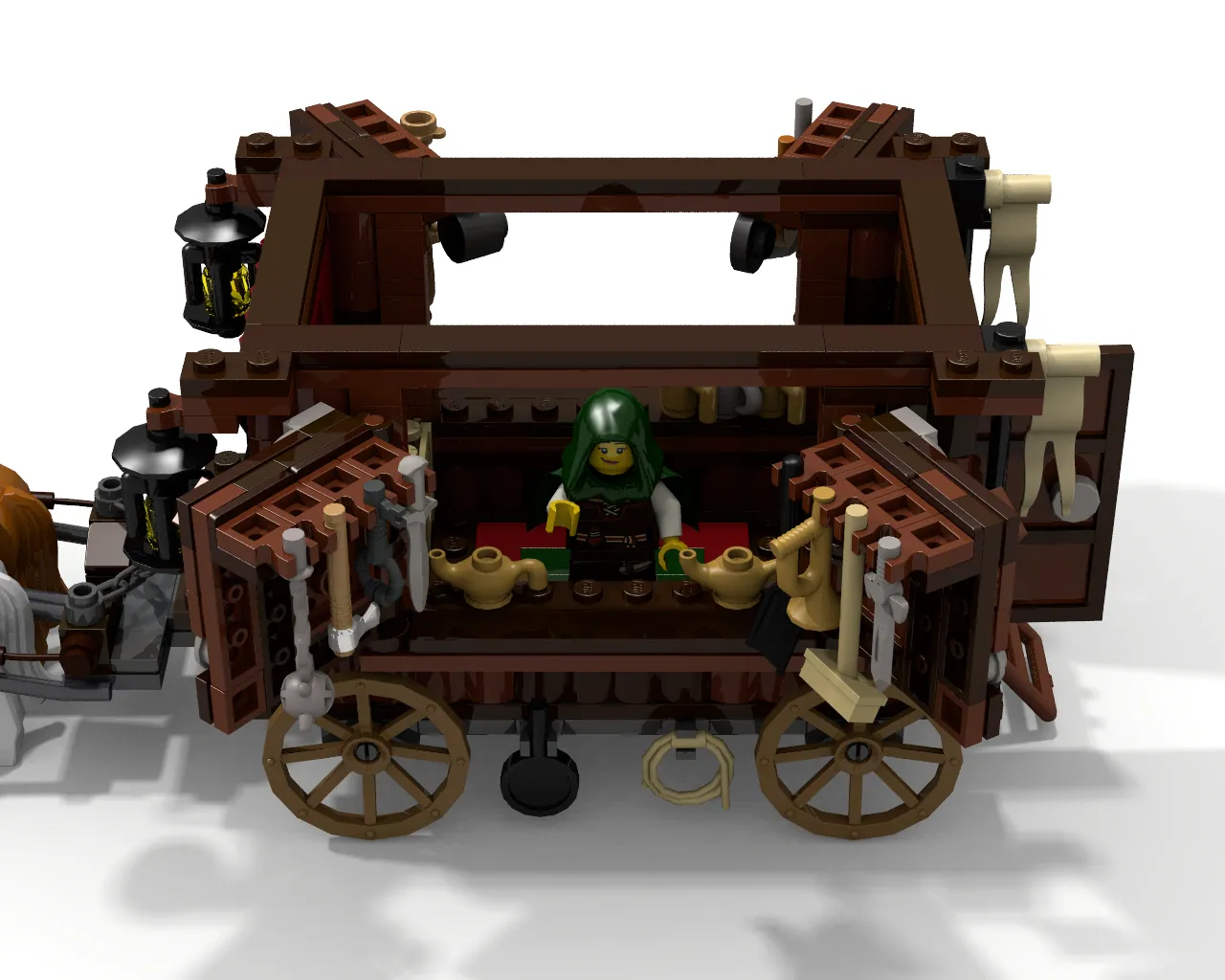 Medieval Peddler | LEGO® Ideas