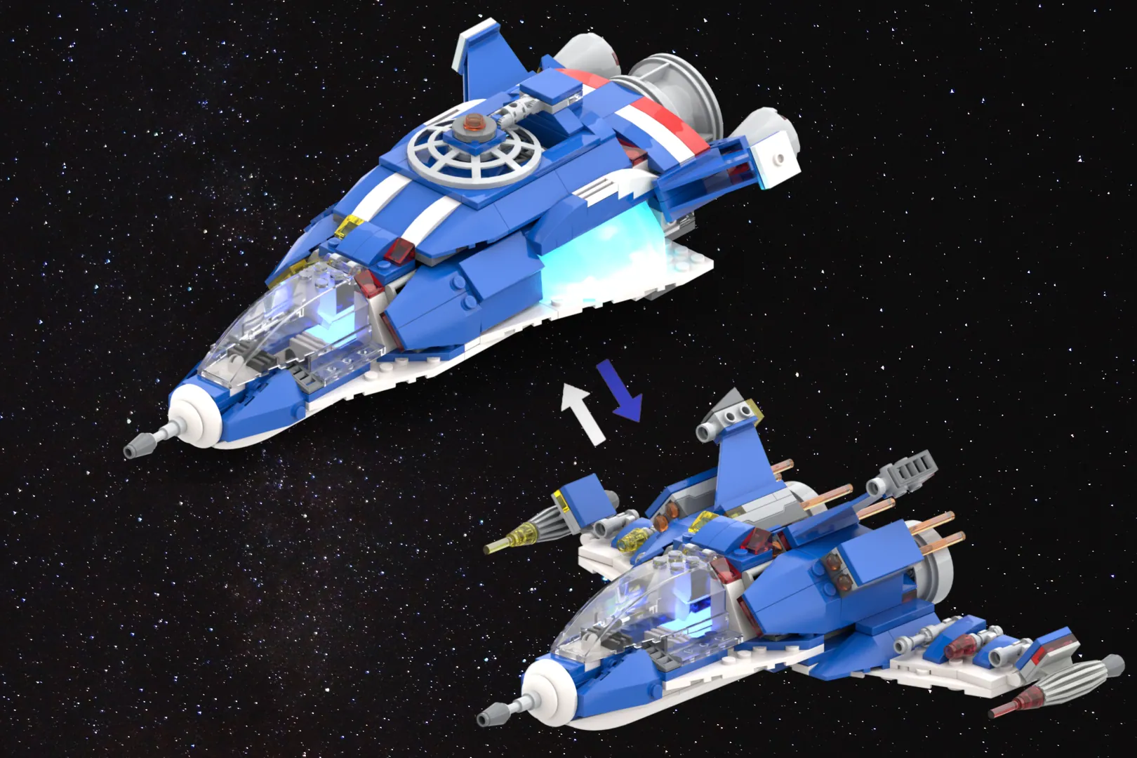 Detachable Spaceship | LEGO® Ideas