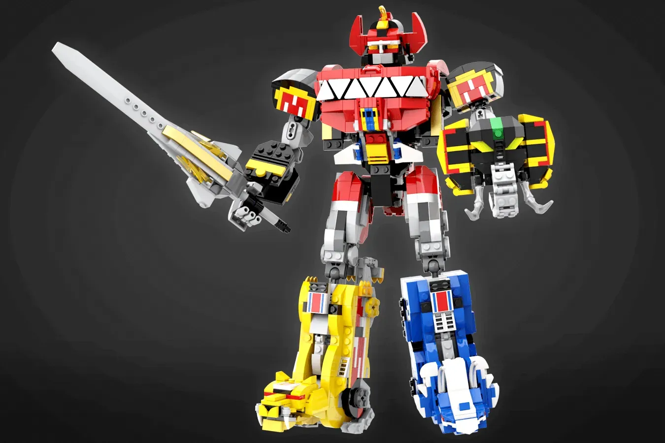 Go Go Power Rangers! Lego Megazord | LEGO® Ideas