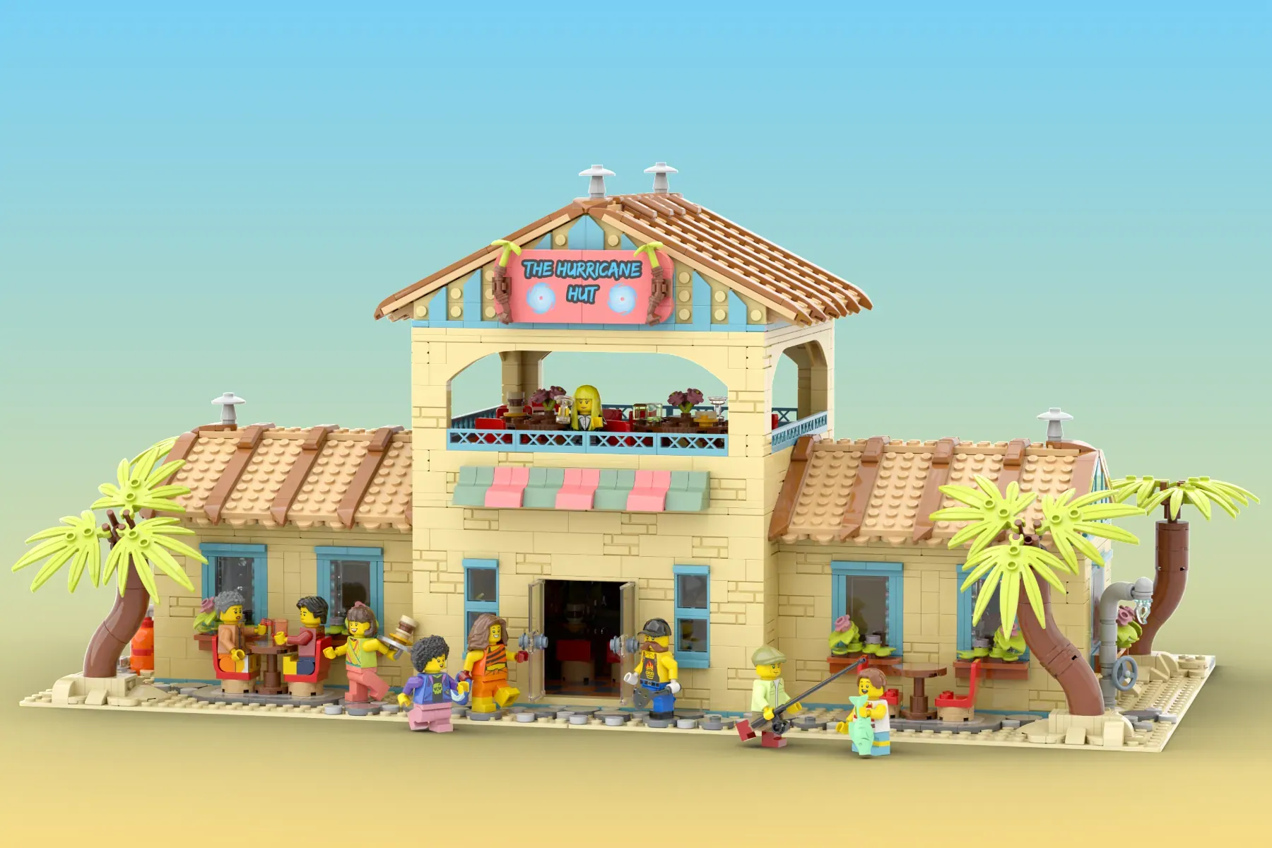 Beachside Restaurant | LEGO® Ideas