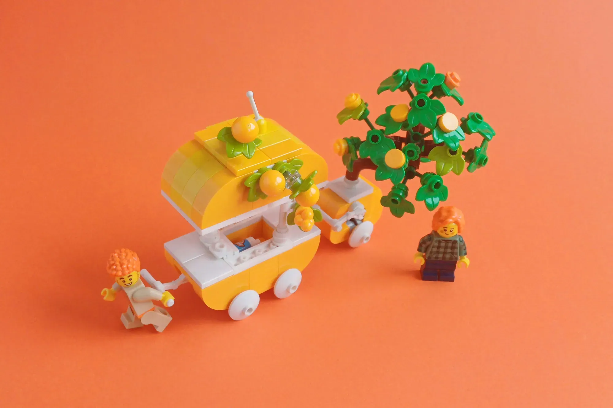 Orange Juice Vendor Cart | LEGO® Ideas