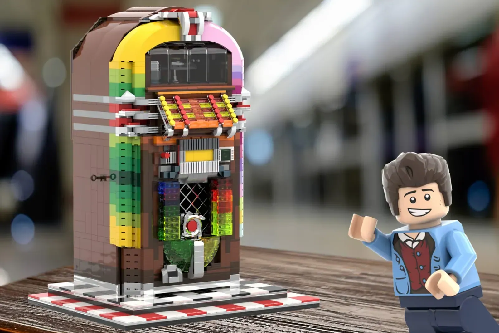 Jukebox With Bluetooth Speaker | LEGO® Ideas
