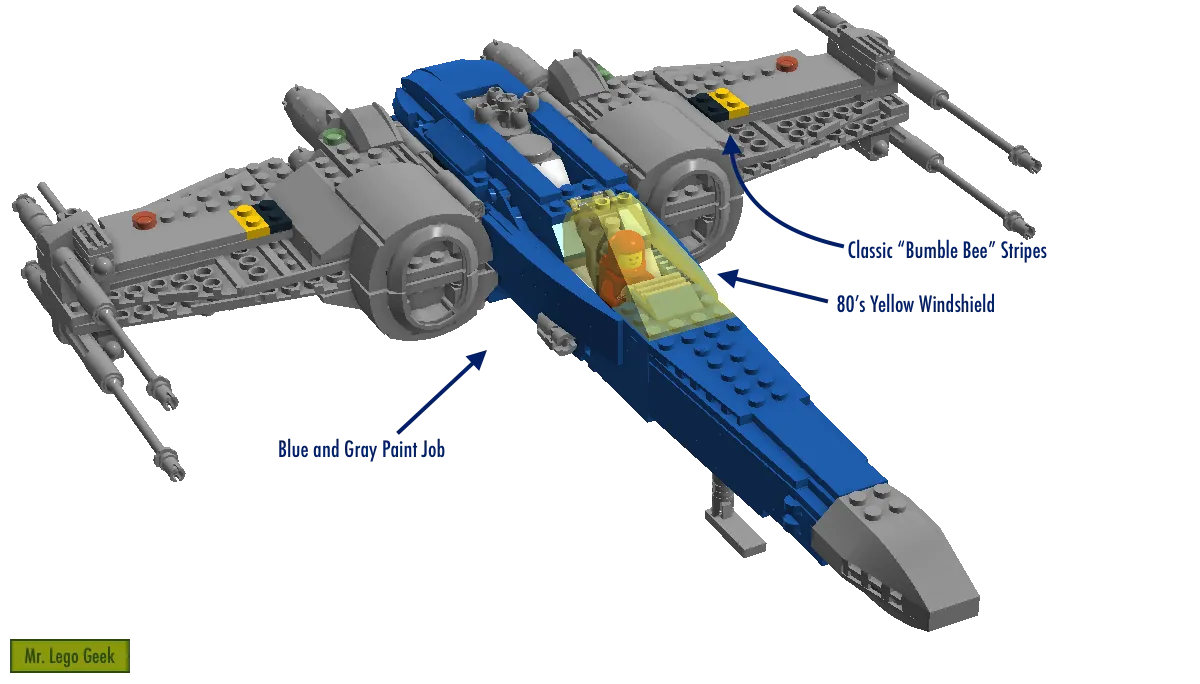 NCS X-Wing | LEGO® Ideas