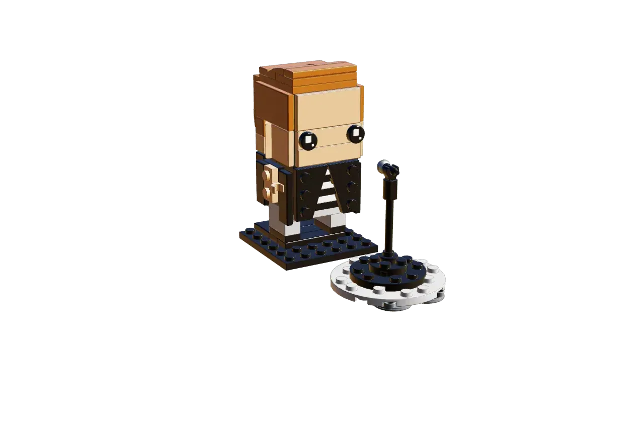 Rick Astley Brickhead | LEGO® Ideas