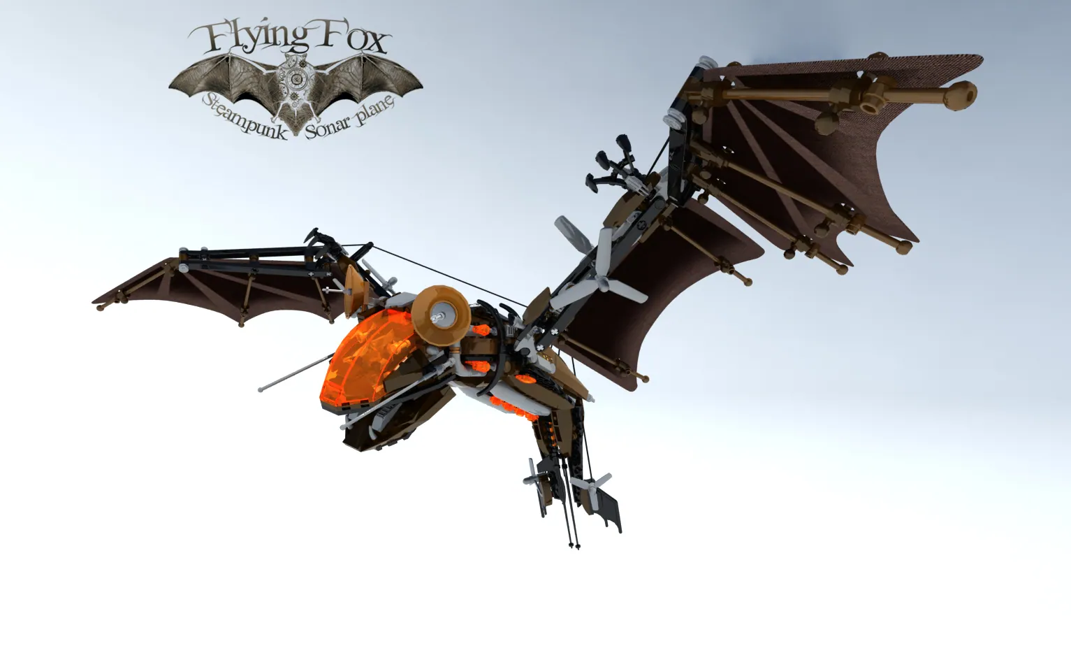 Flying Fox Steampunk Bat | LEGO® Ideas