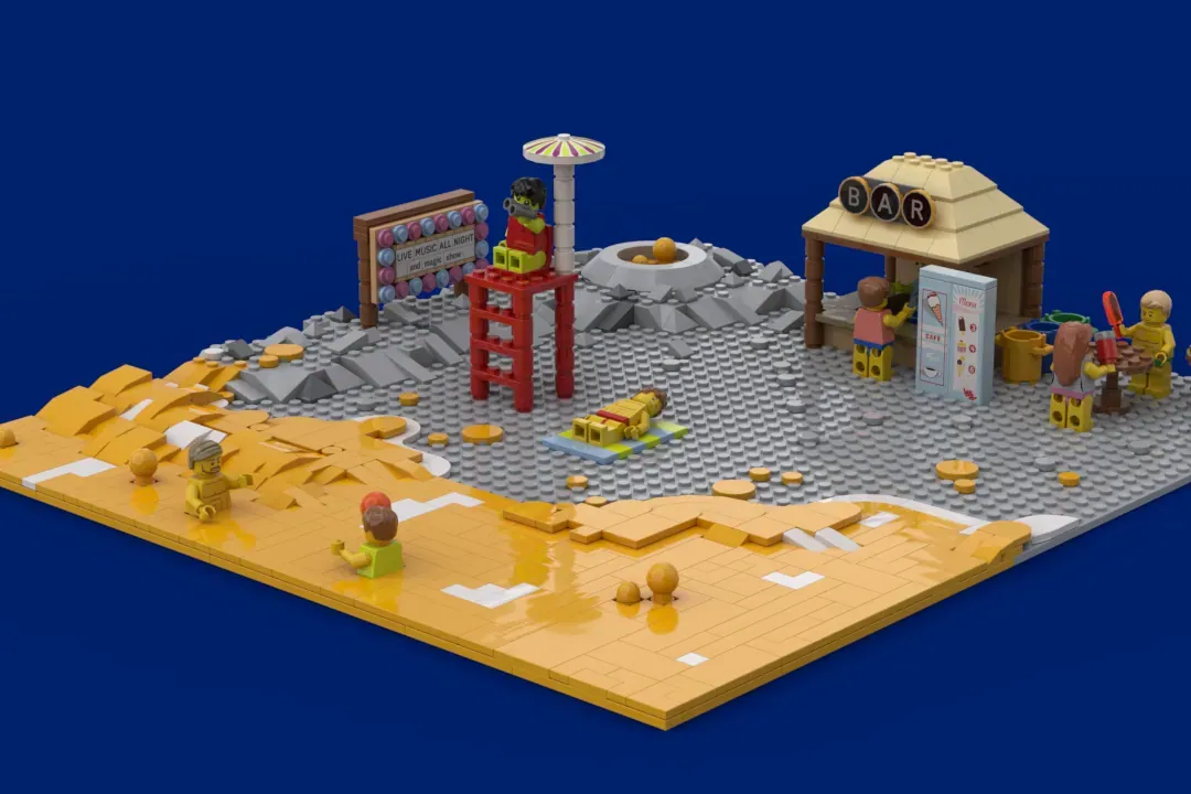 Moon Beach | LEGO® Ideas