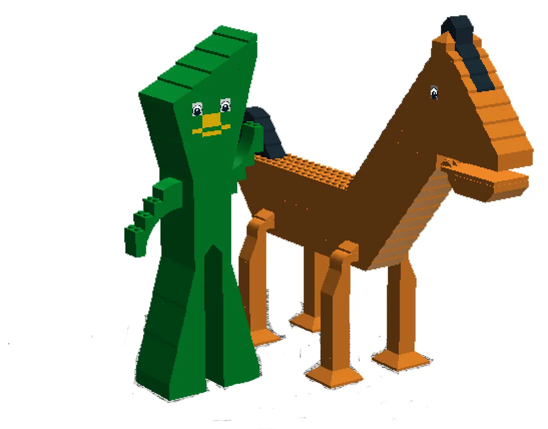 Gumby and Pokey | LEGO® Ideas