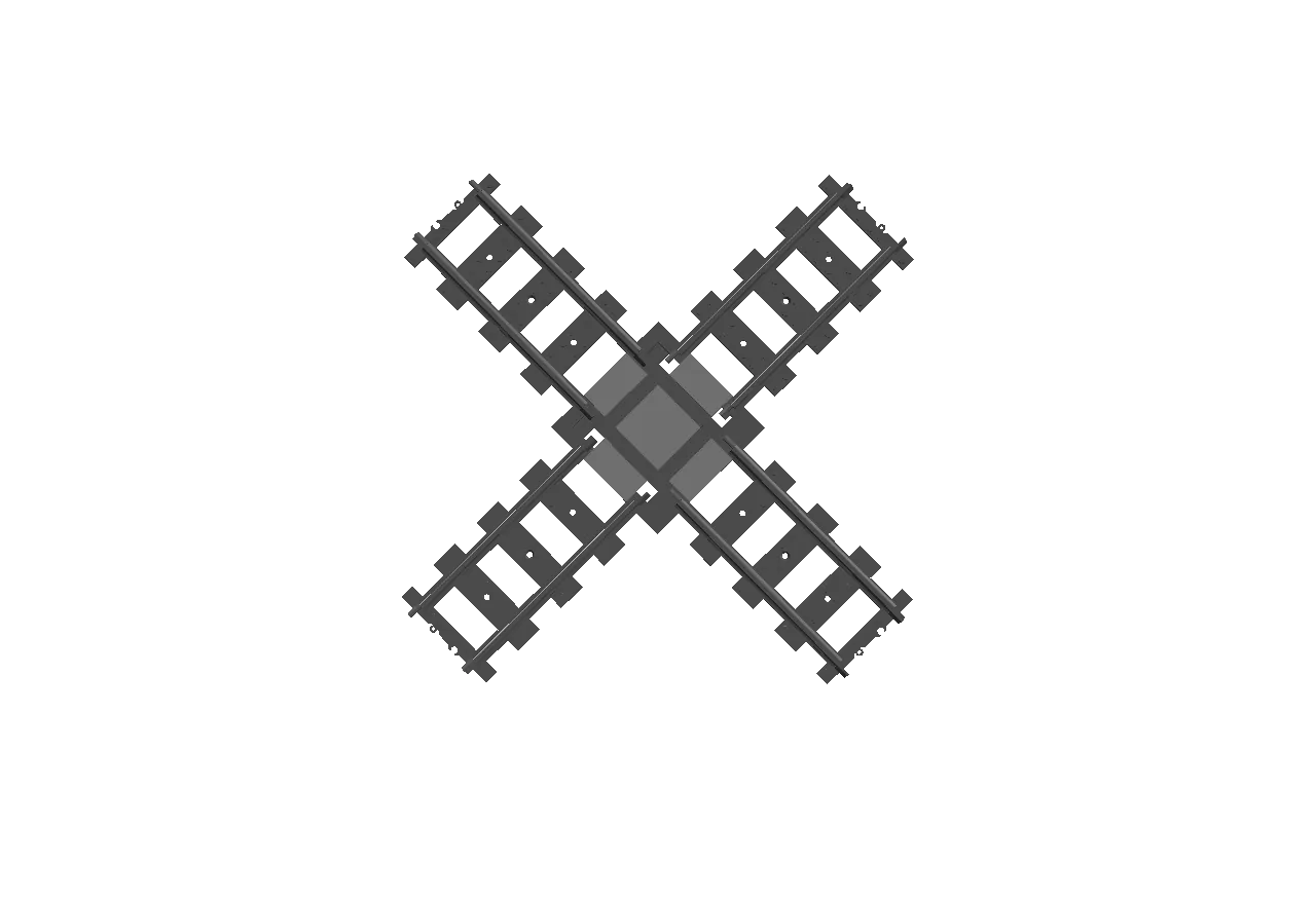 Train Track X-Cross | LEGO® Ideas