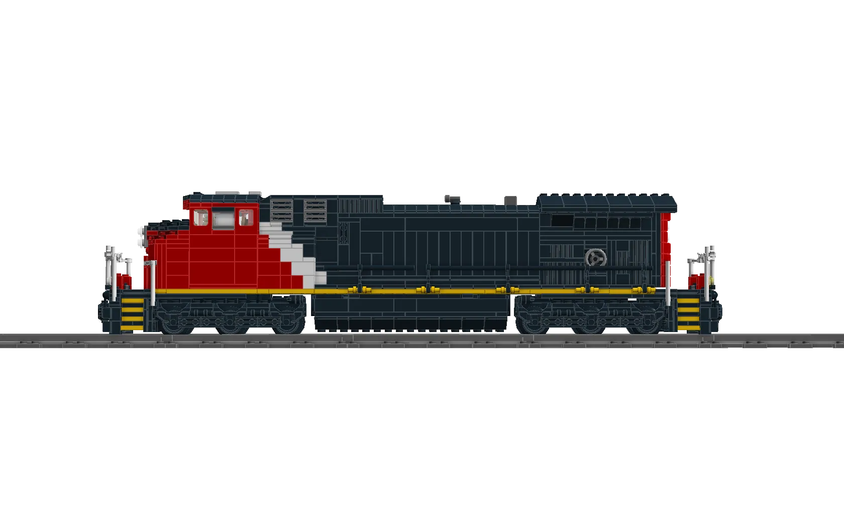 CN Dash-9 Locomotive | LEGO® Ideas
