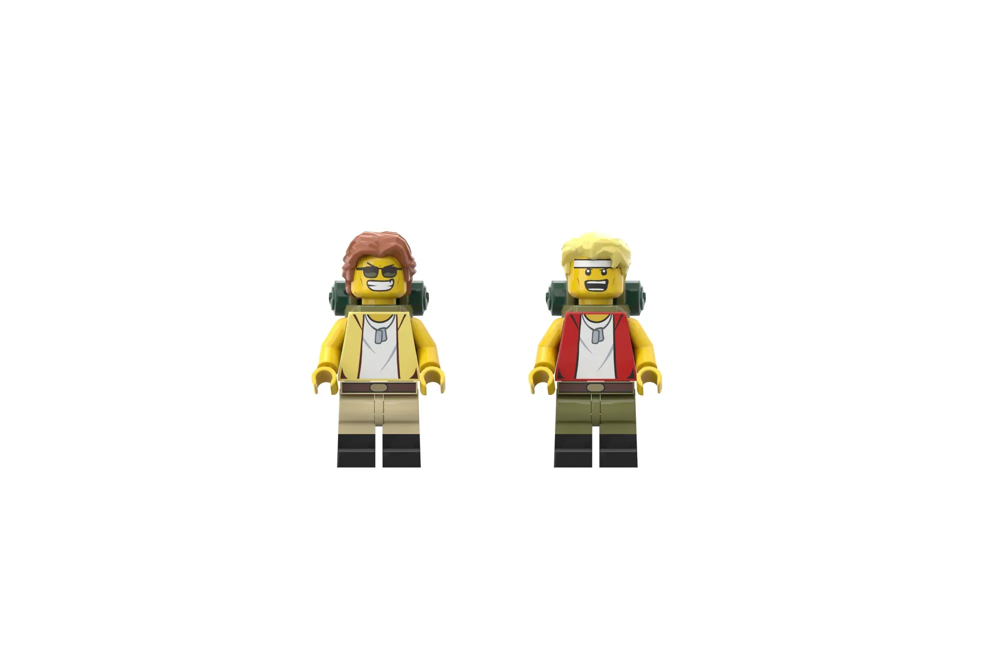 Metal Slug X/3 Marco and Tarma | LEGO® Ideas