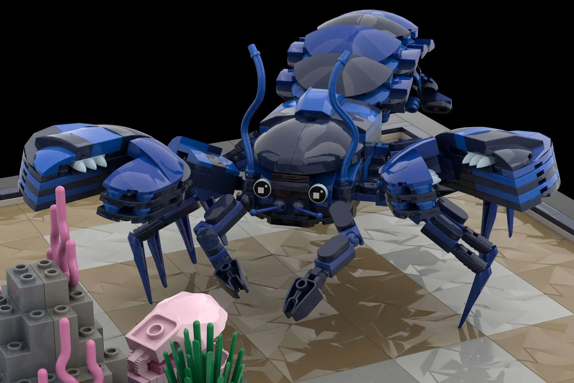 Cutie, the Blue Lobster | LEGO® Ideas