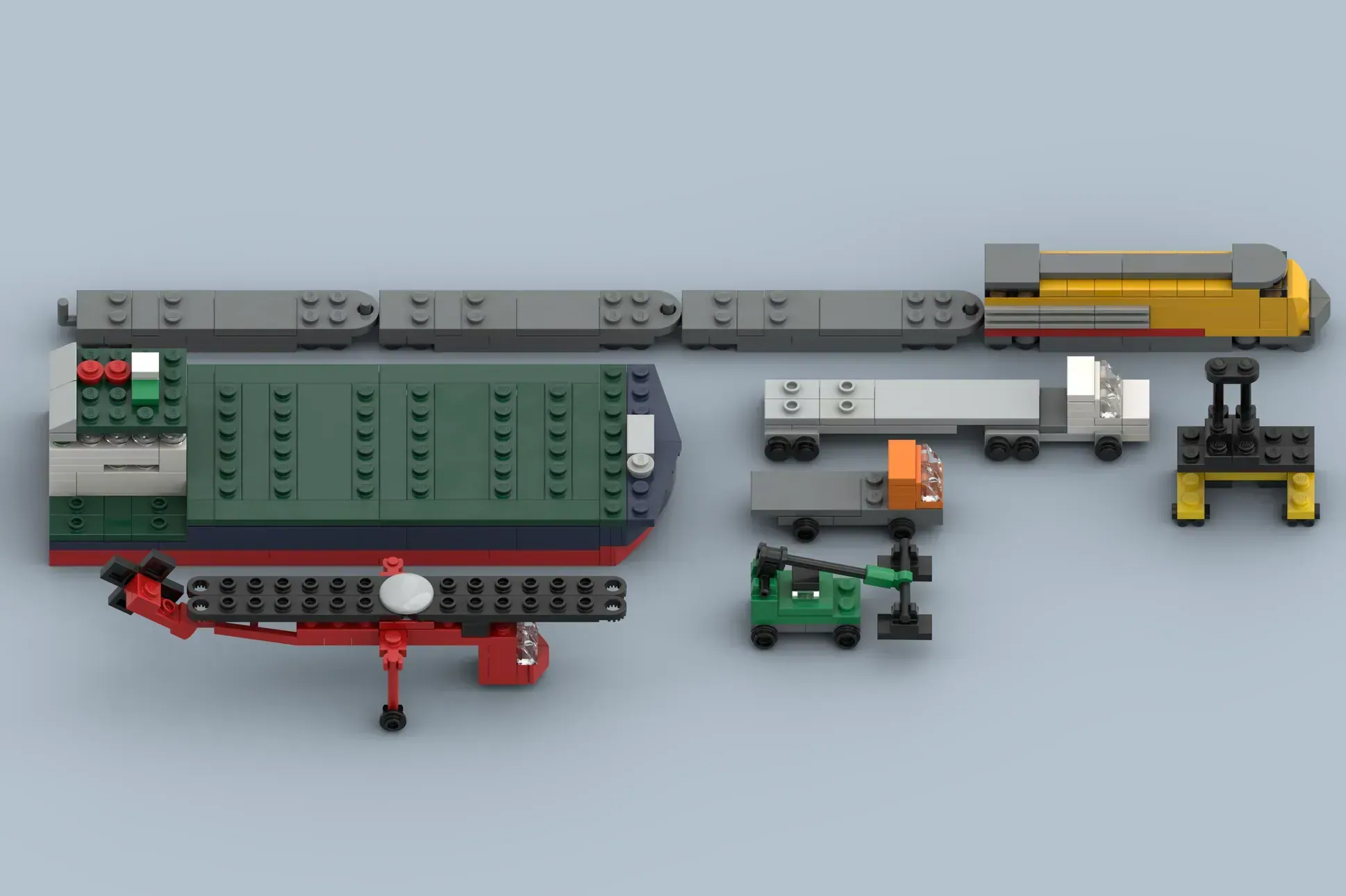 The Journey of a Shipping Container | LEGO® Ideas