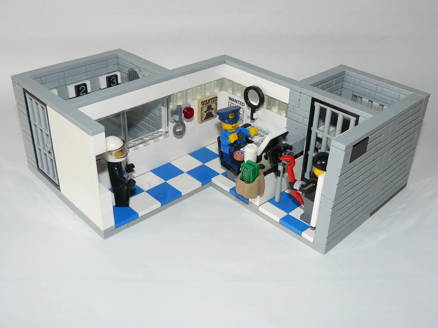 Police Station Booking & Line-Up Room | LEGO® Ideas