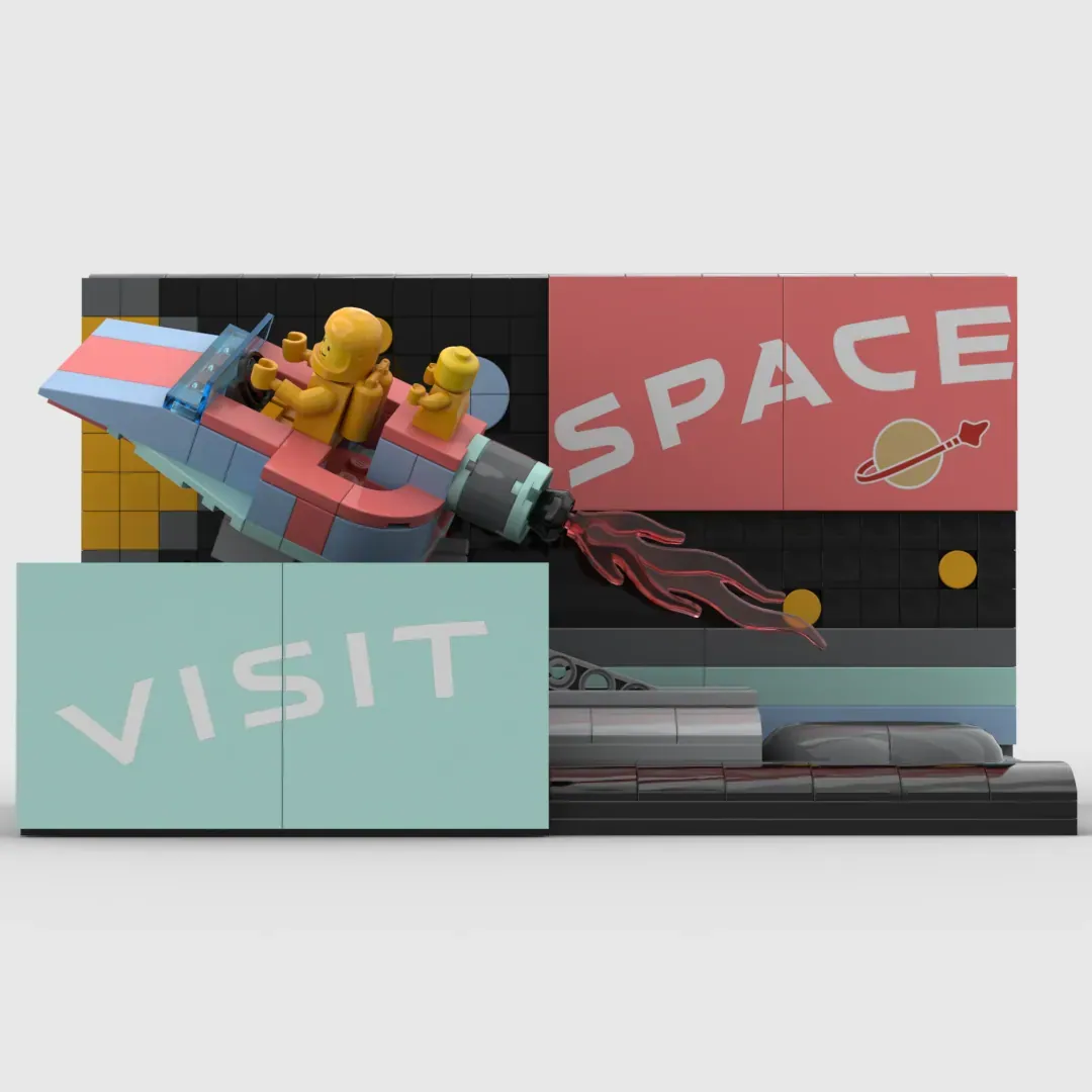 Scene- Postcards From SPAAACE!!! | LEGO® Ideas