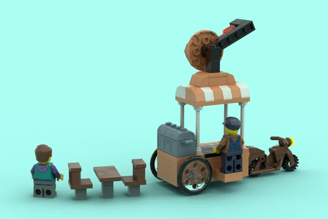 The Pancake Vendor | LEGO® Ideas