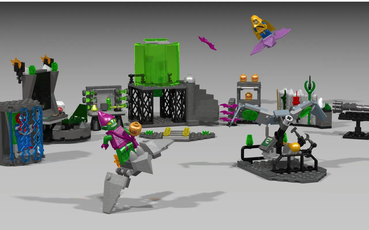 Green Goblin Lair | LEGO® Ideas
