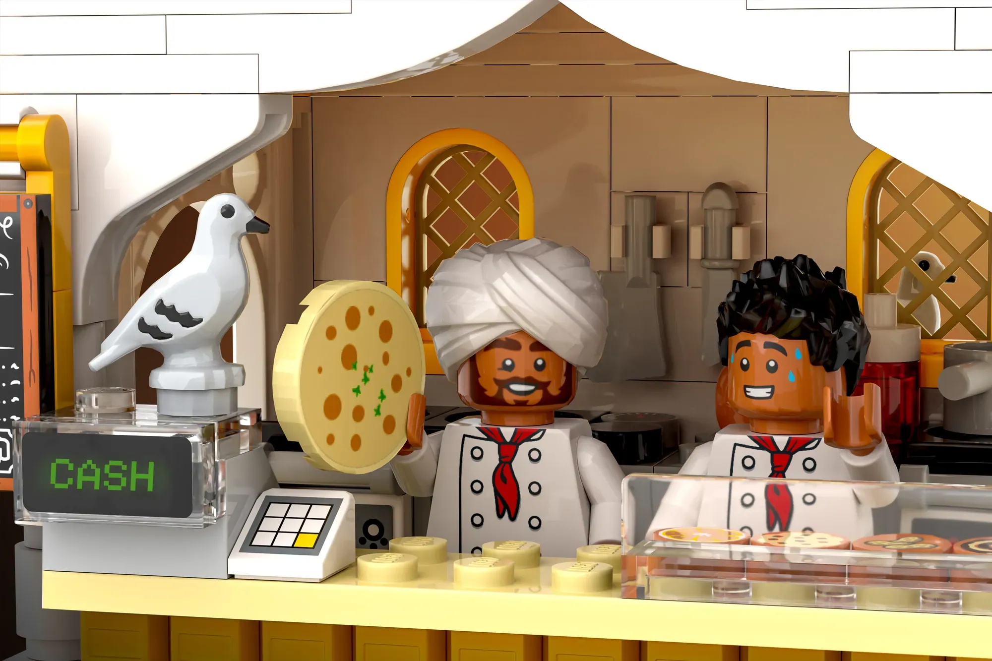 Naan Stop Curry: A Brick Lane Kiosk | LEGO® Ideas