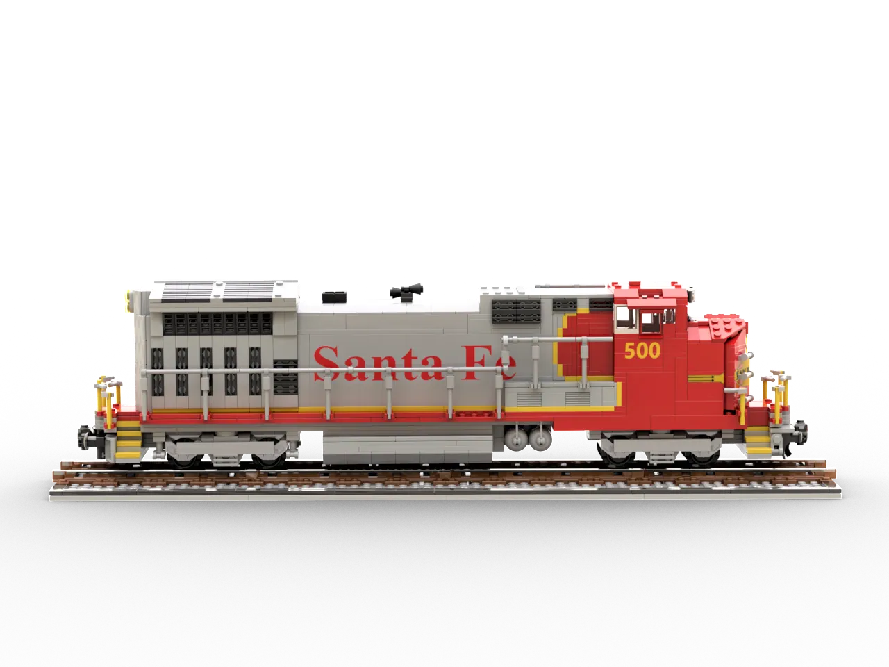 Santa Fe B40-8W | LEGO® Ideas