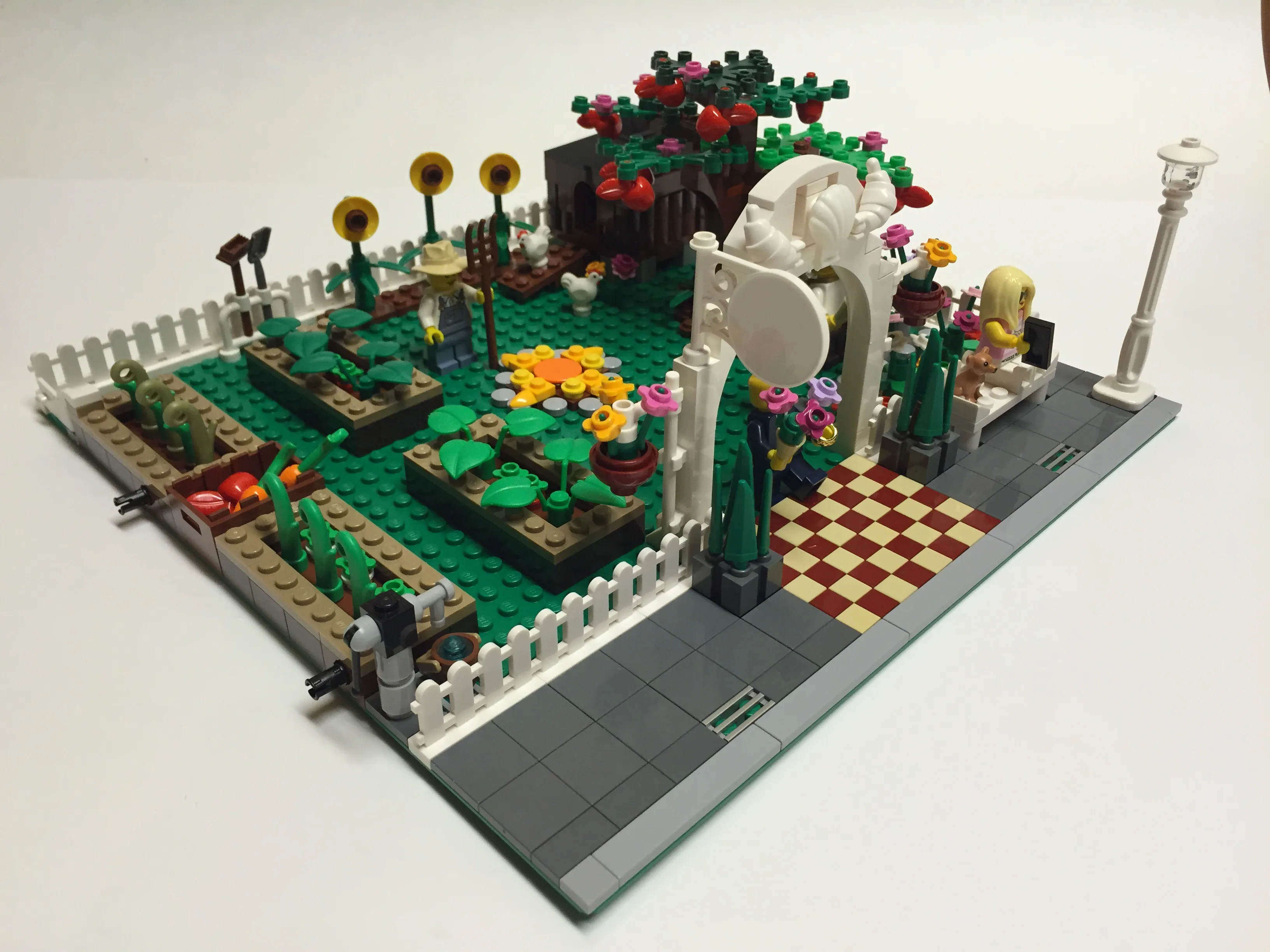 Modular City Garden | LEGO® Ideas