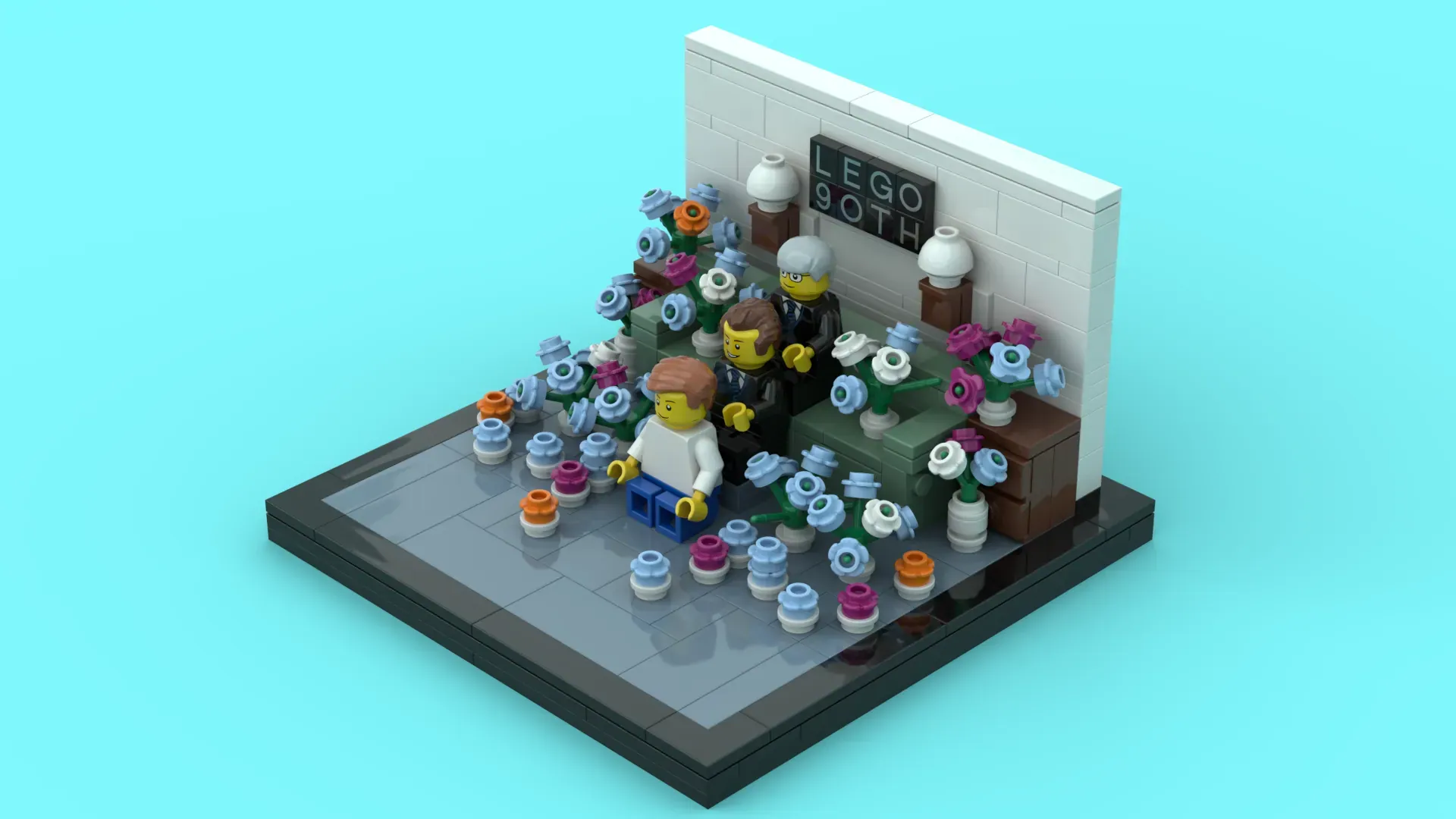 CELEBRATE: Three Generations Picture | LEGO® Ideas