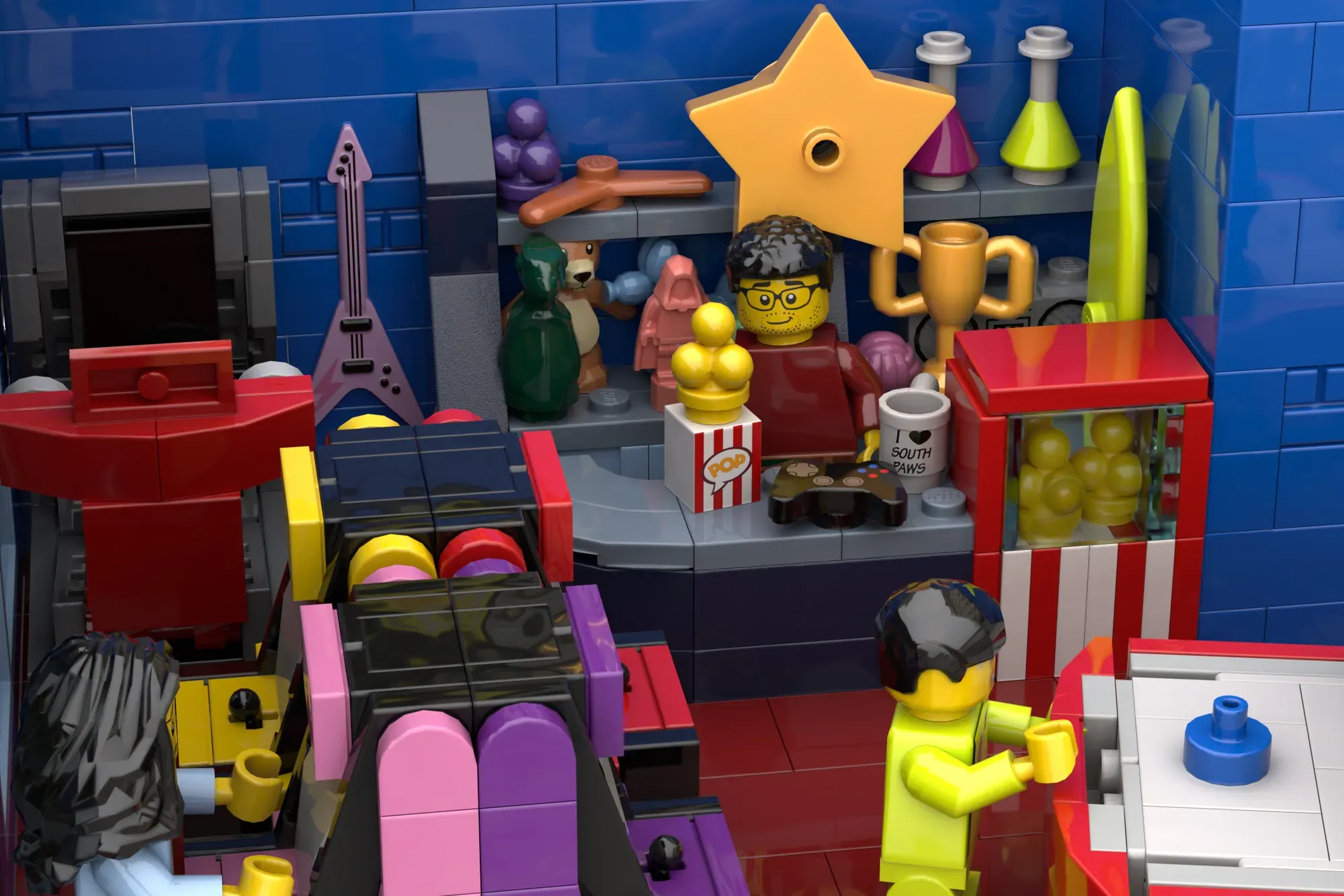 Retro Arcade Center | LEGO® Ideas