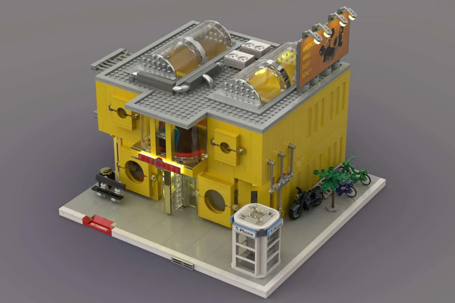 FitCity: The Fitness Center | LEGO® Ideas