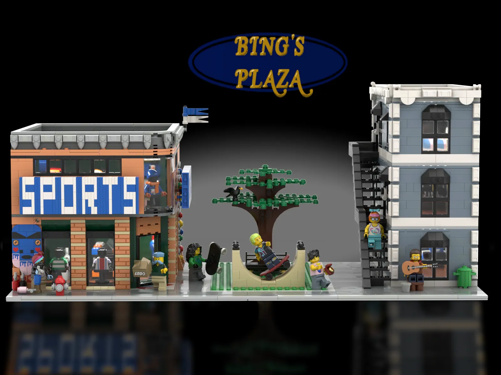 Bing's Plaza | LEGO® Ideas