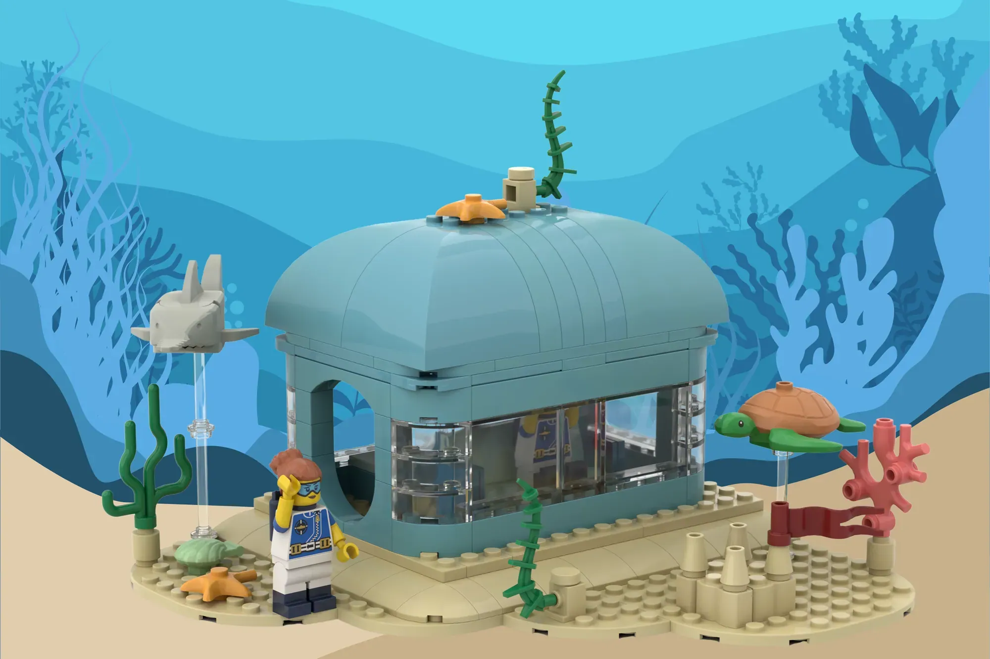 Underwater Igloo | LEGO® Ideas