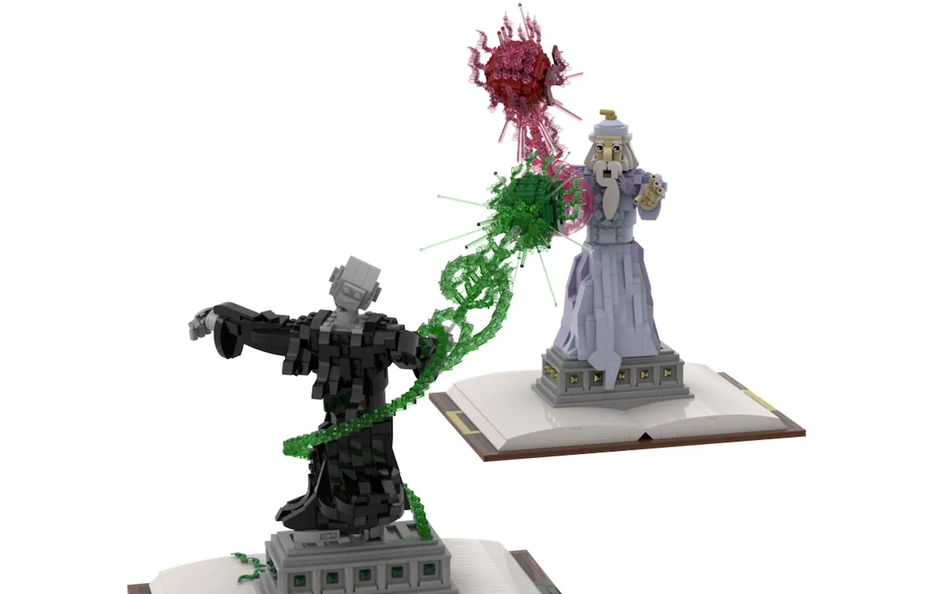 Dumbledore Vs Voldemort Fan Art