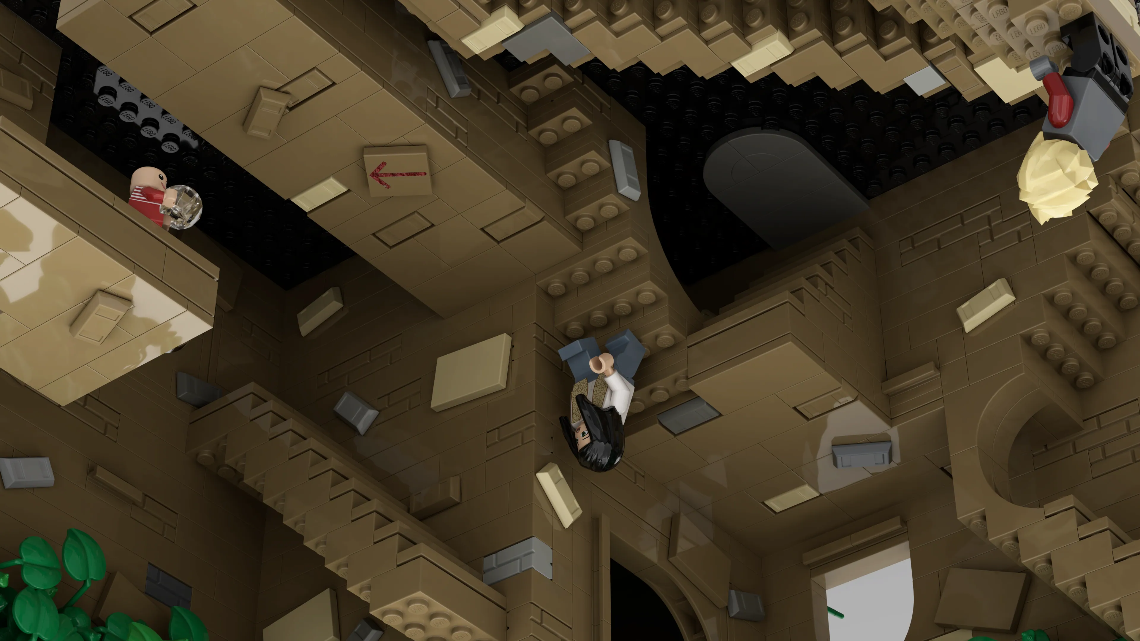 Jim Henson’s Labyrinth: Escher Room | LEGO® Ideas