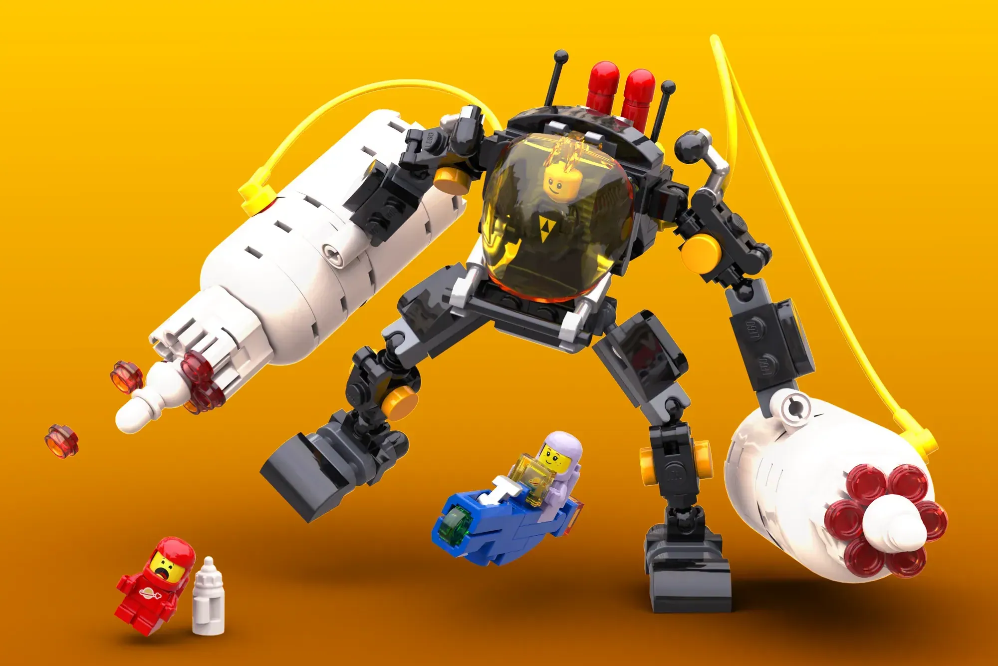 Evil Spacebaby Mech | LEGO® Ideas