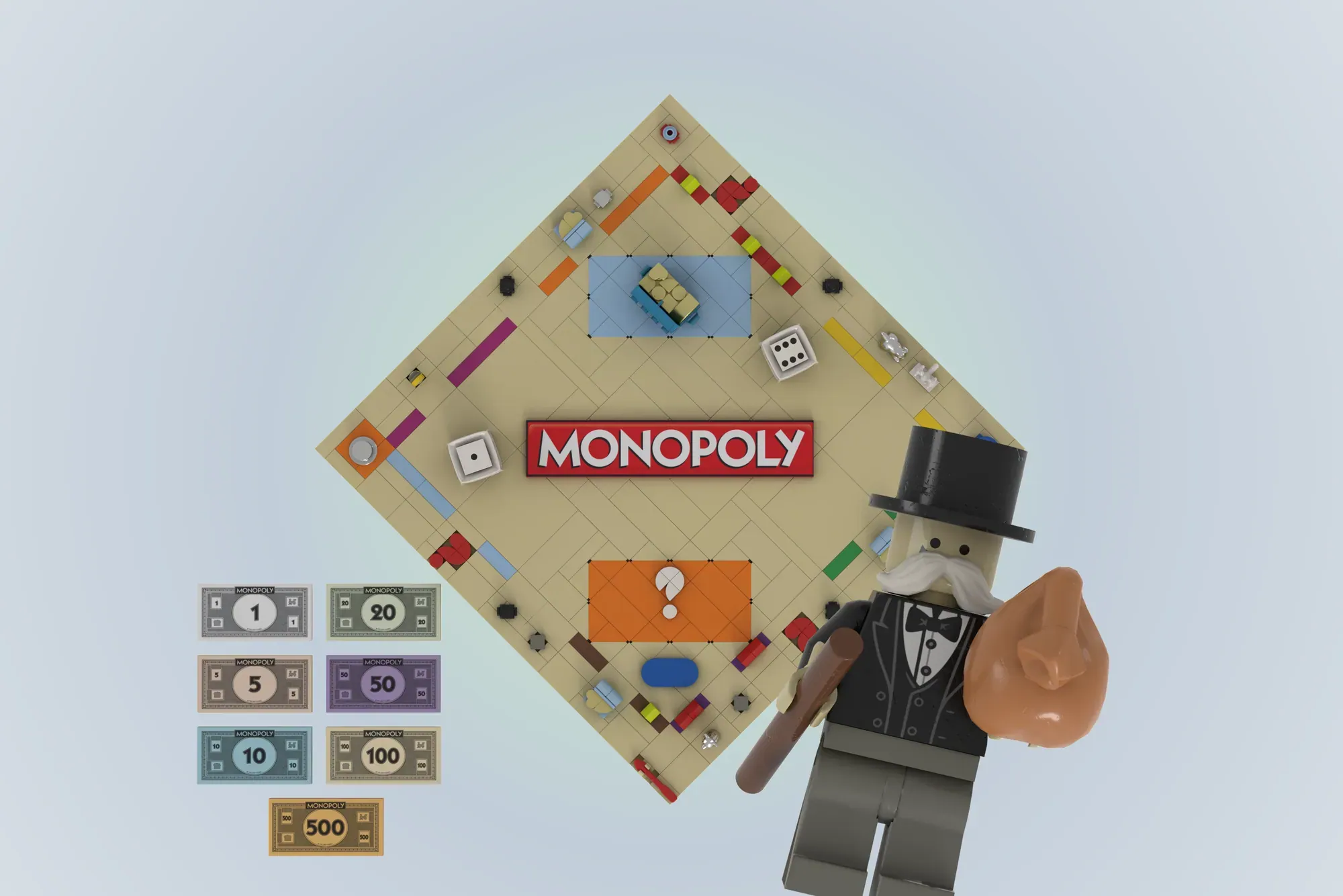 LEGO Customizable Monopoly | LEGO® Ideas