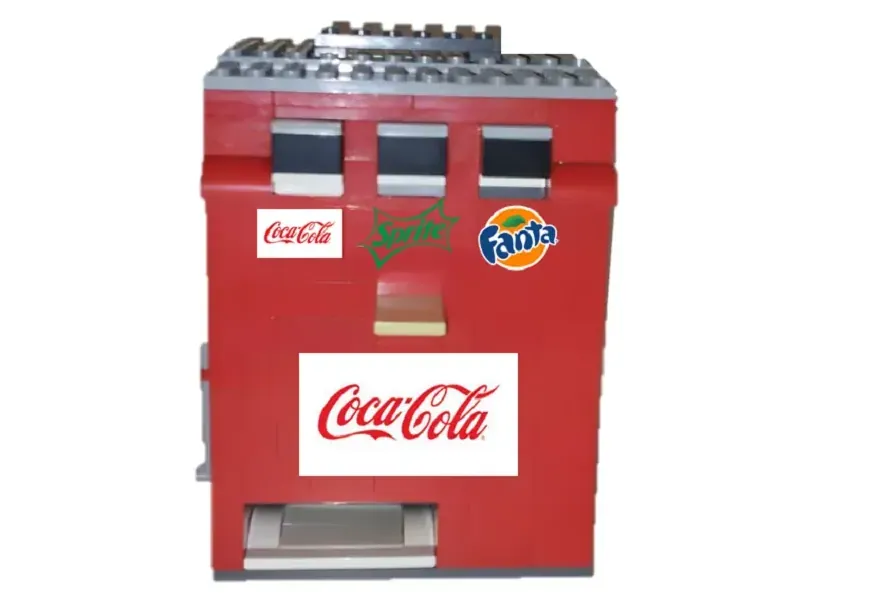 Coca-Cola Vending Machine | LEGO® Ideas