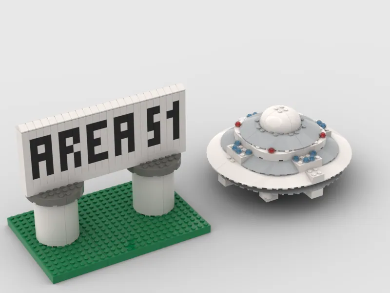 Ufo in Area 51 | LEGO® Ideas