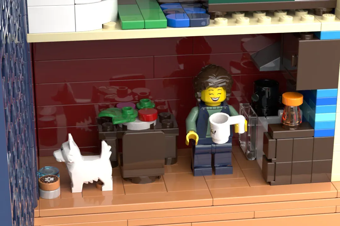 Skinny Book House | LEGO® Ideas