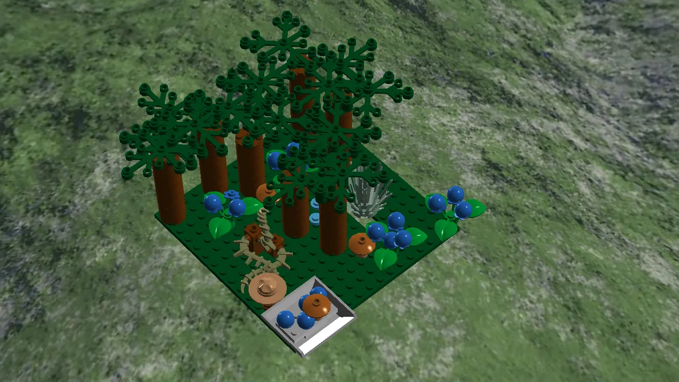 Going Blueberry & Mushroom Picking In A Swedish Forest | LEGO® Ideas