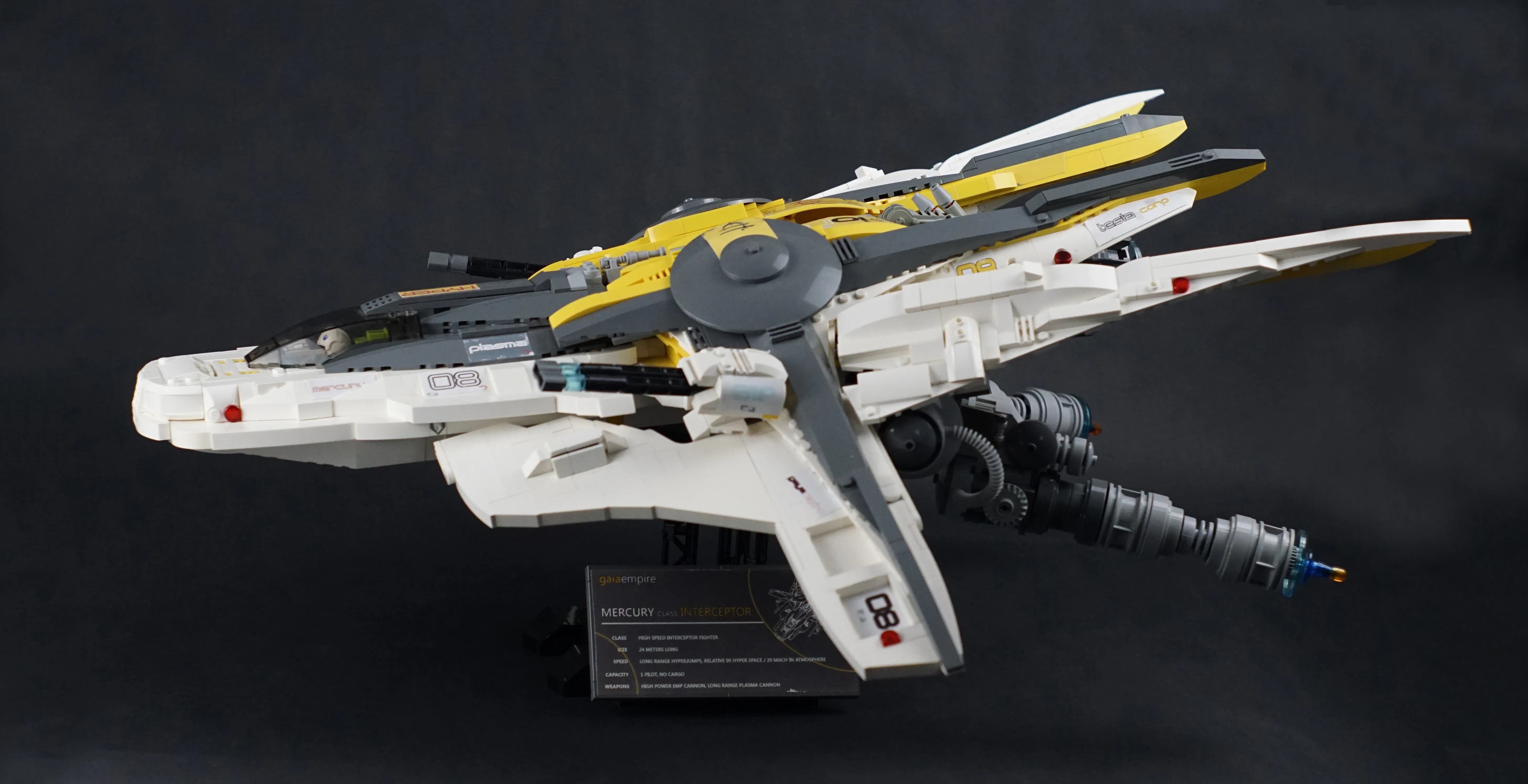 Mercury Class Interceptor - UCS Size Spaceship | LEGO® Ideas