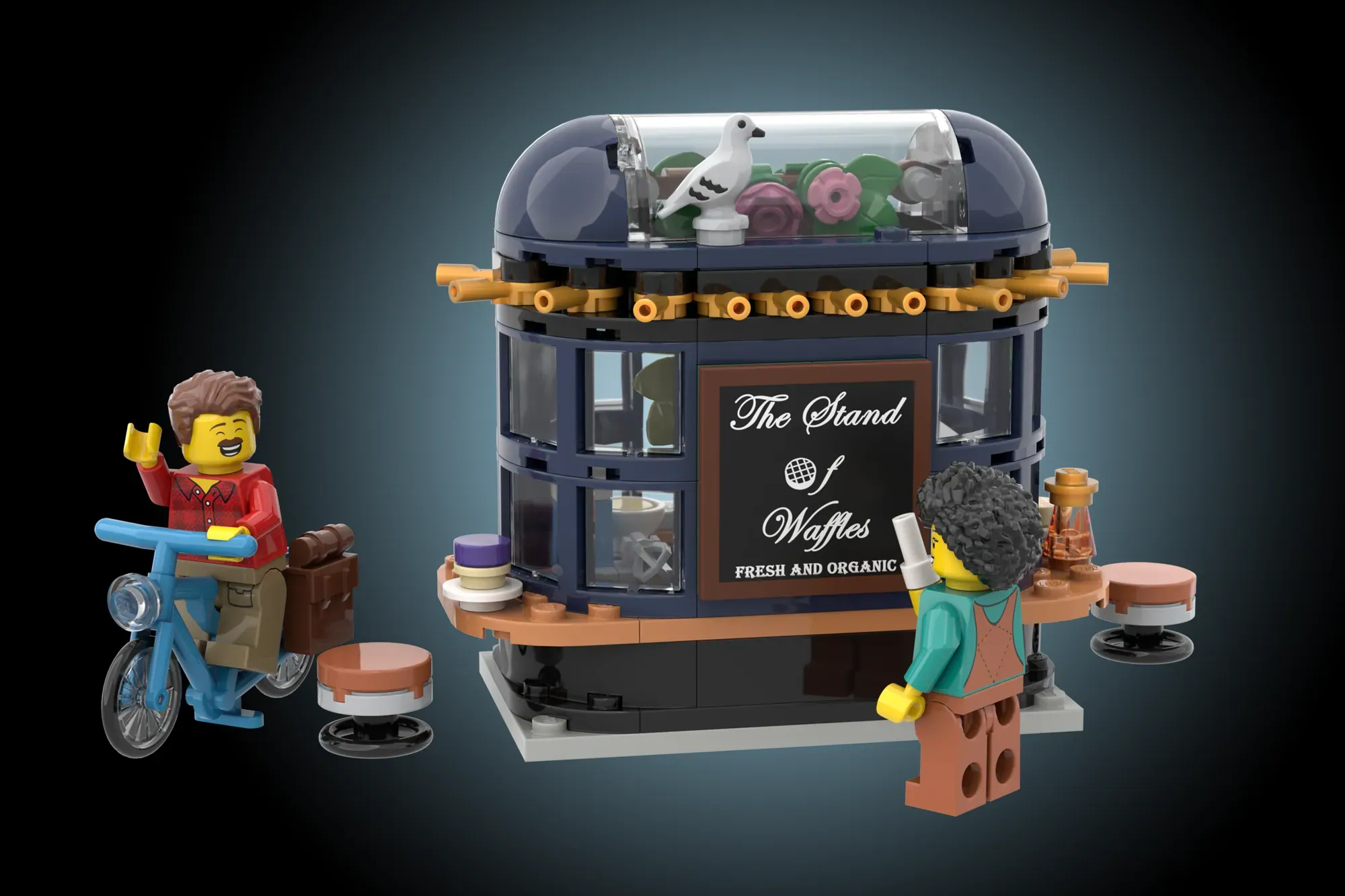 The Stand of Waffles | LEGO® Ideas