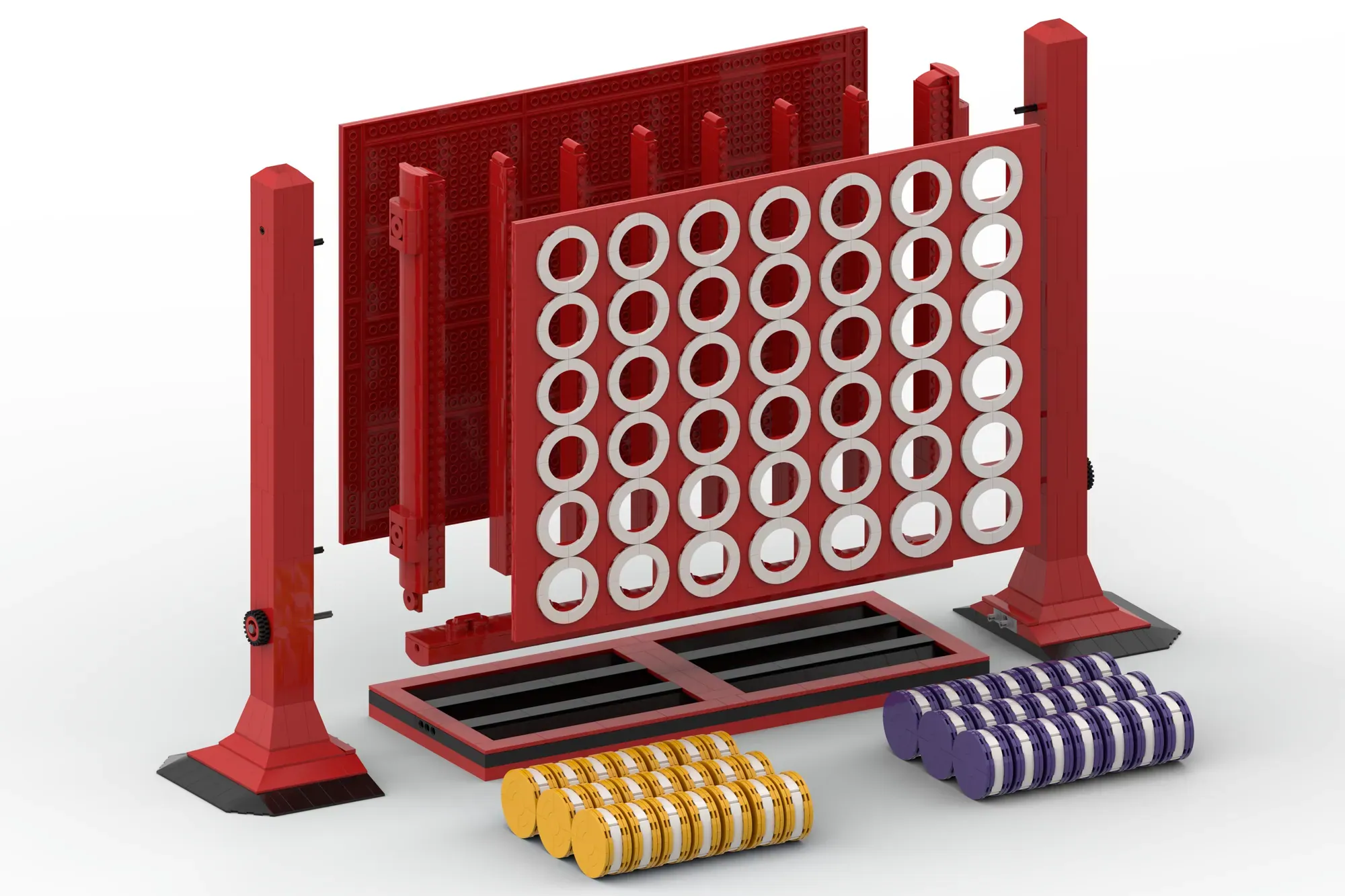 Connect Four Game - Vier Gewinnt | LEGO® Ideas