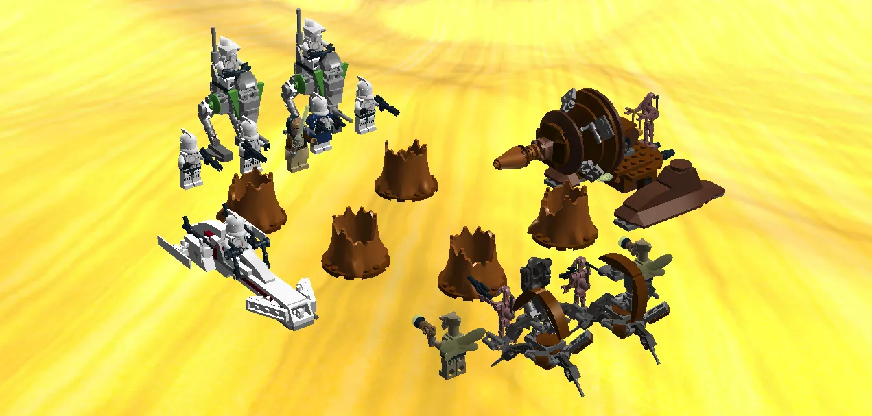 Battle of Geonosis | LEGO® Ideas