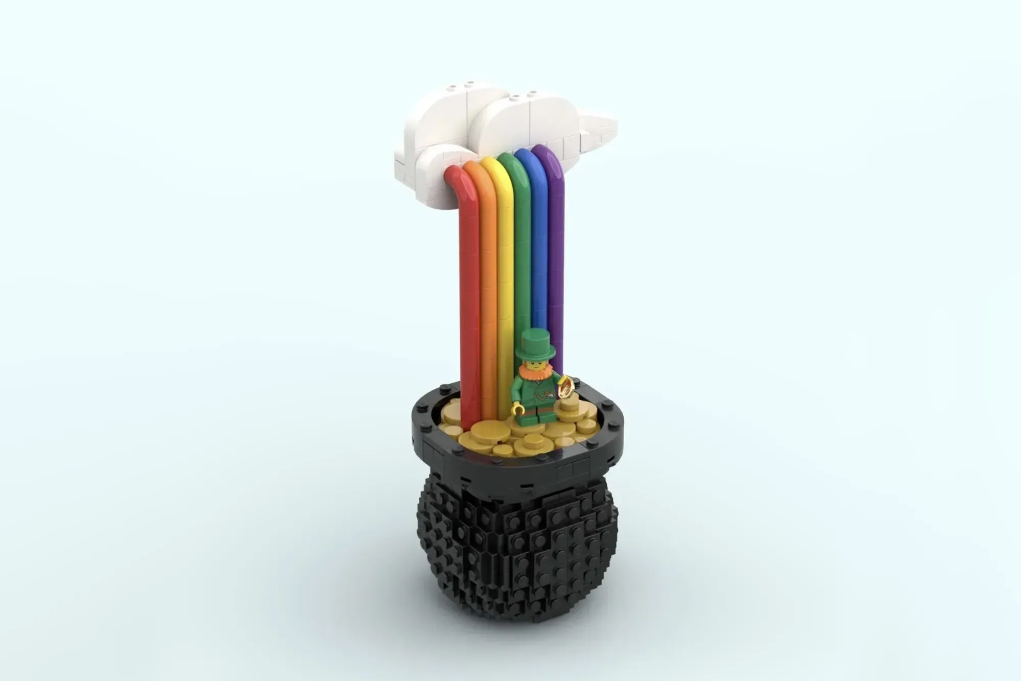 "Pot of Gold at the End of the Rainbow" | LEGO® Ideas