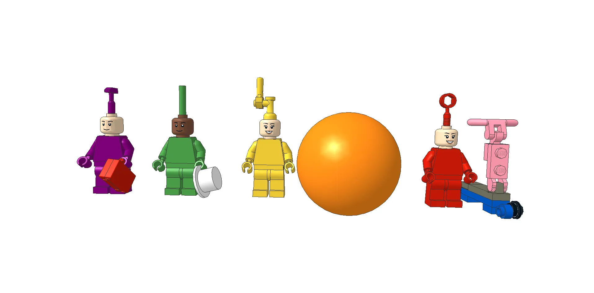 Teletubbies: Tubbytronic Superdome | LEGO® Ideas