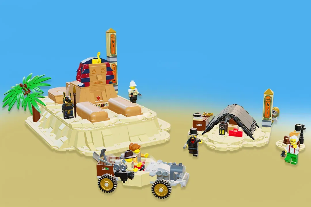 Johnny Thunder Returns : The Great Sphinx | LEGO® Ideas