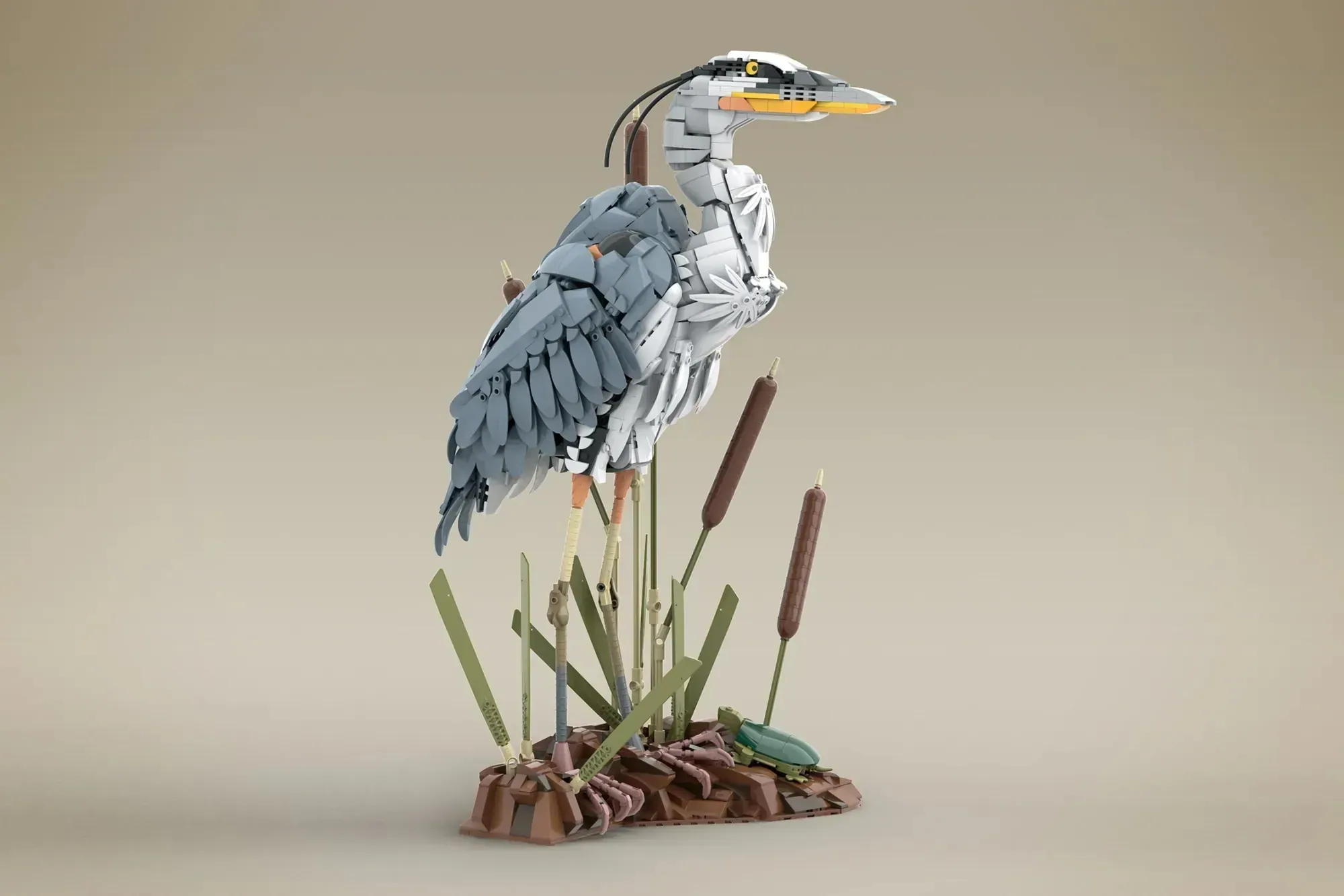 10K Club Interview: Great Blue Heron by FascinatingAnteater044 | LEGO ...