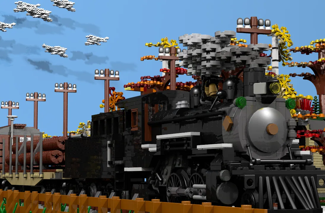 Atlantic Steam Cargo Train | LEGO® Ideas