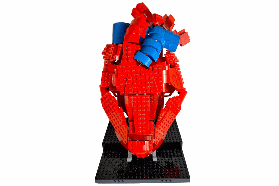 Lego Man Heart