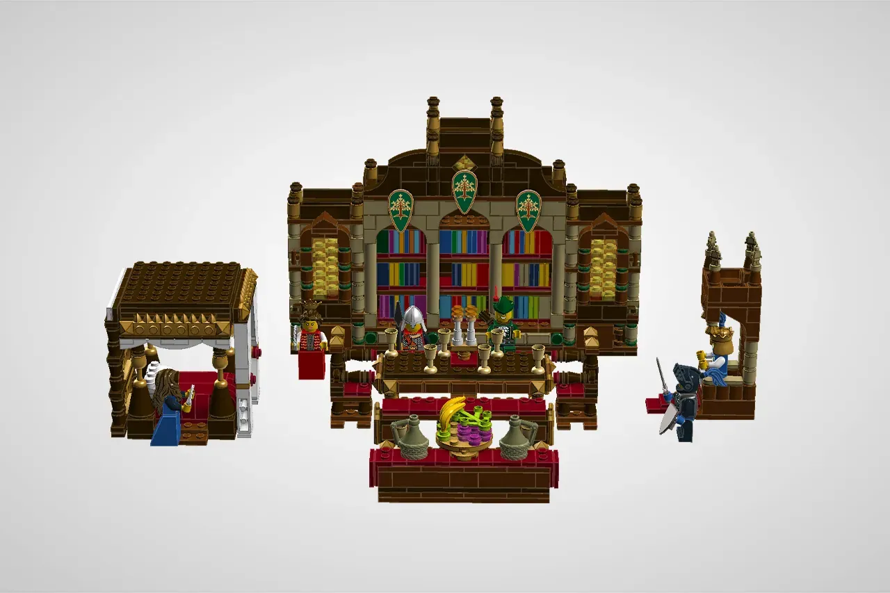 Medieval Royal Furniture | LEGO® Ideas
