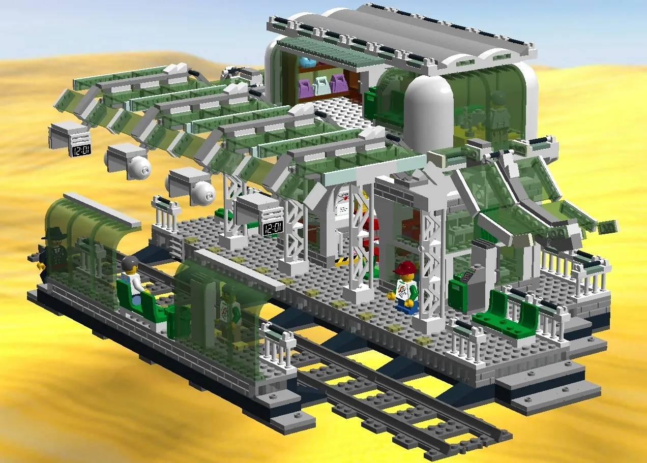 Lego Train Station | LEGO® Ideas